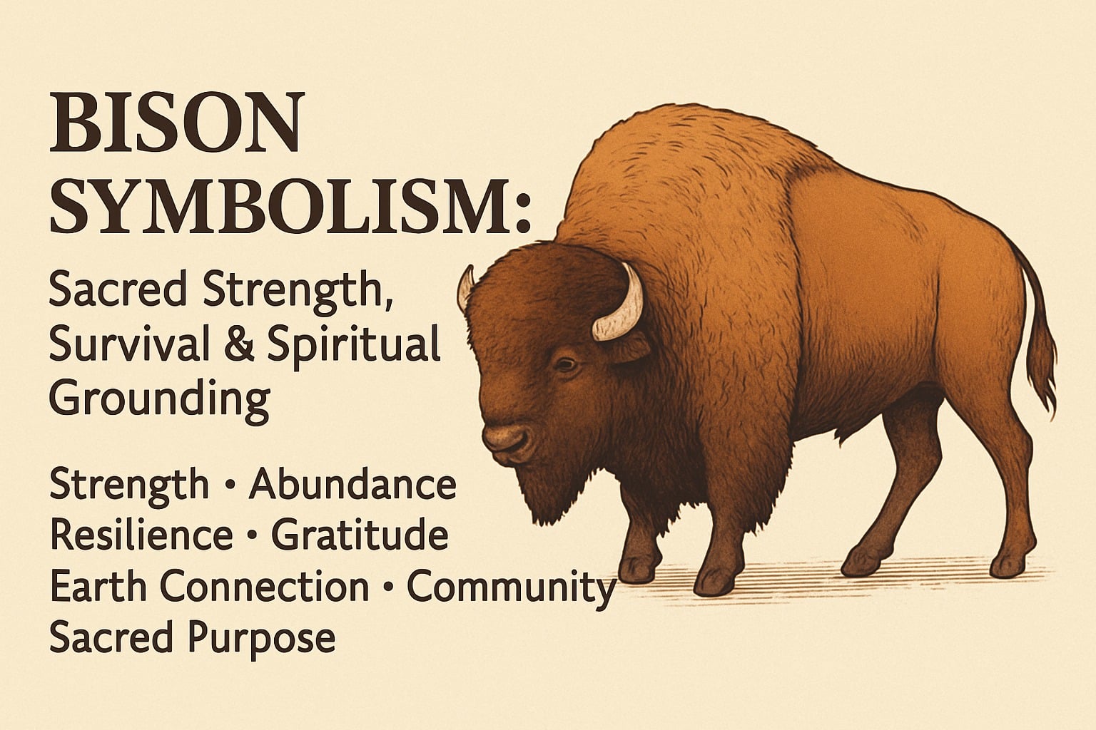 Bison Symbolism: Strength, Spirit & Totem Meaning