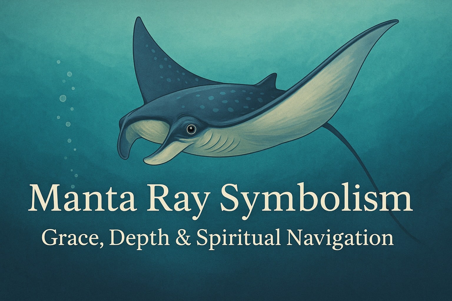 Manta Ray Symbolism: Spiritual Meaning & Totem Energy