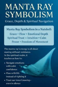 Manta Ray Symbolism: Spiritual Meaning & Totem Energy